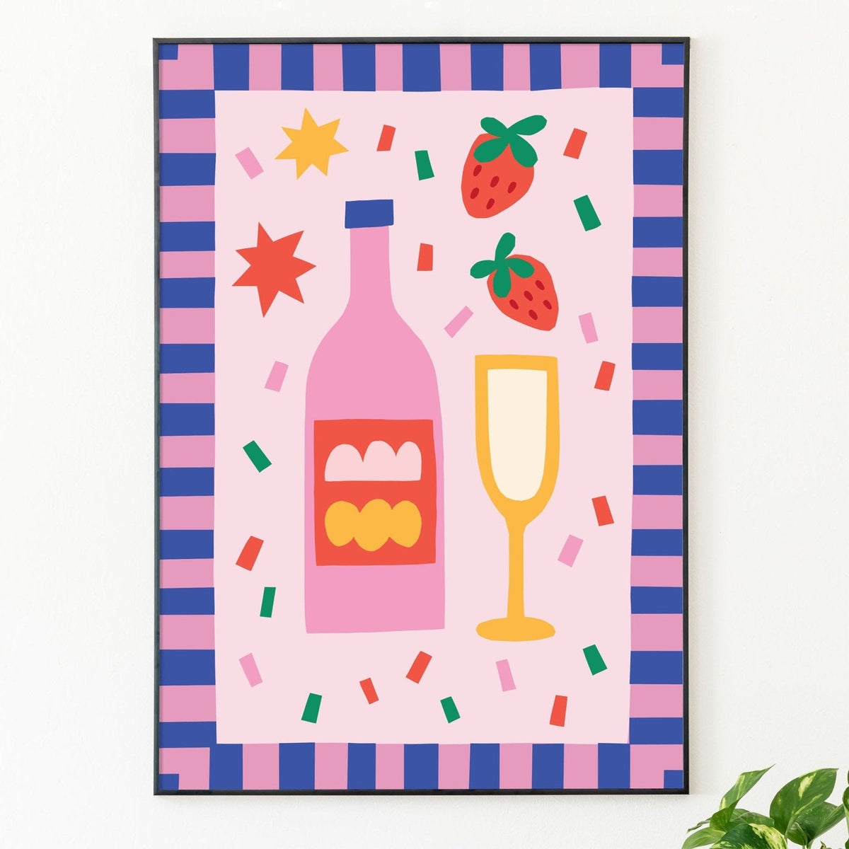 Illustrated Graphic Posters bring color to your walls — Made of Sundays