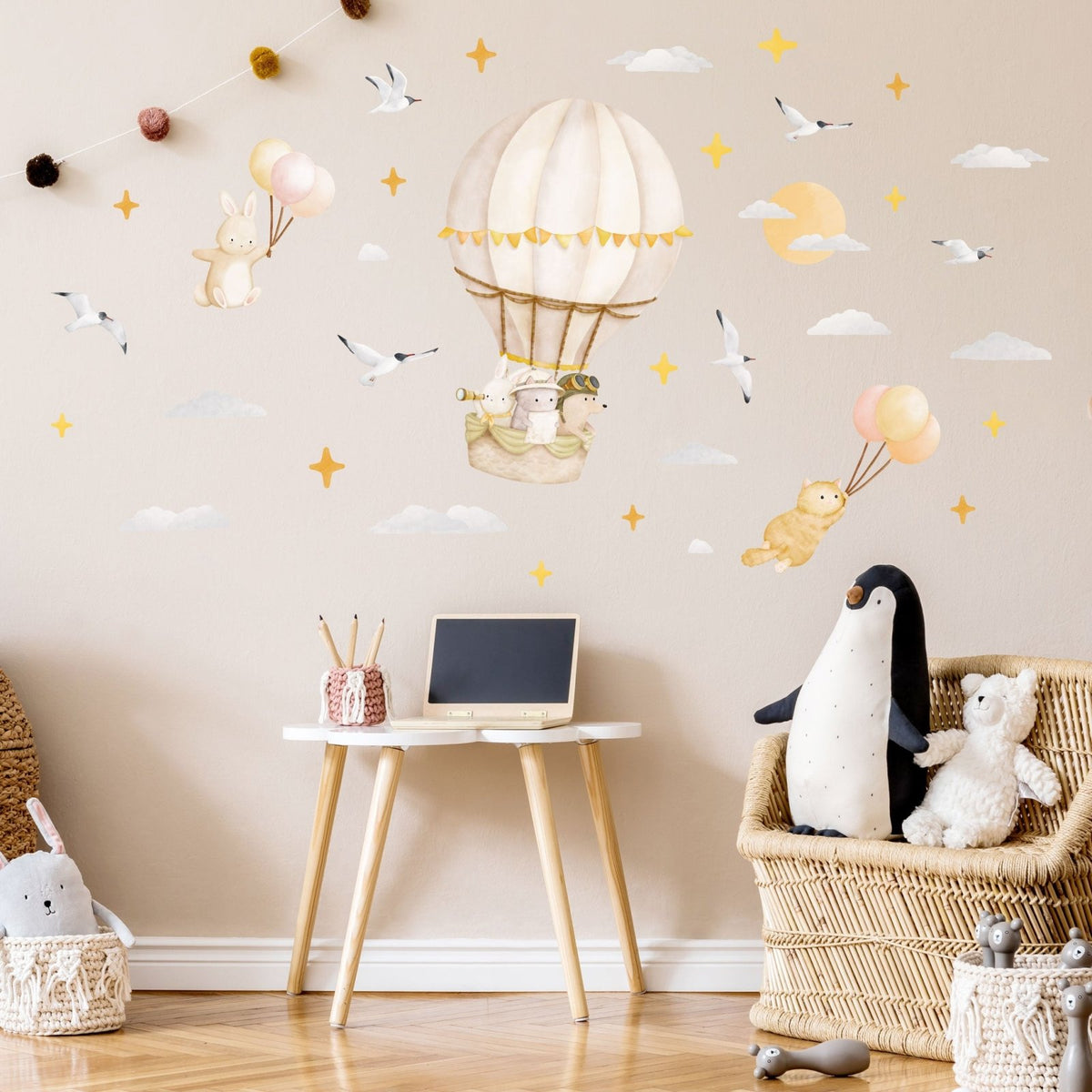 Plastic-Free Wall Stickers for kids rooms of all ages — Made of Sundays
