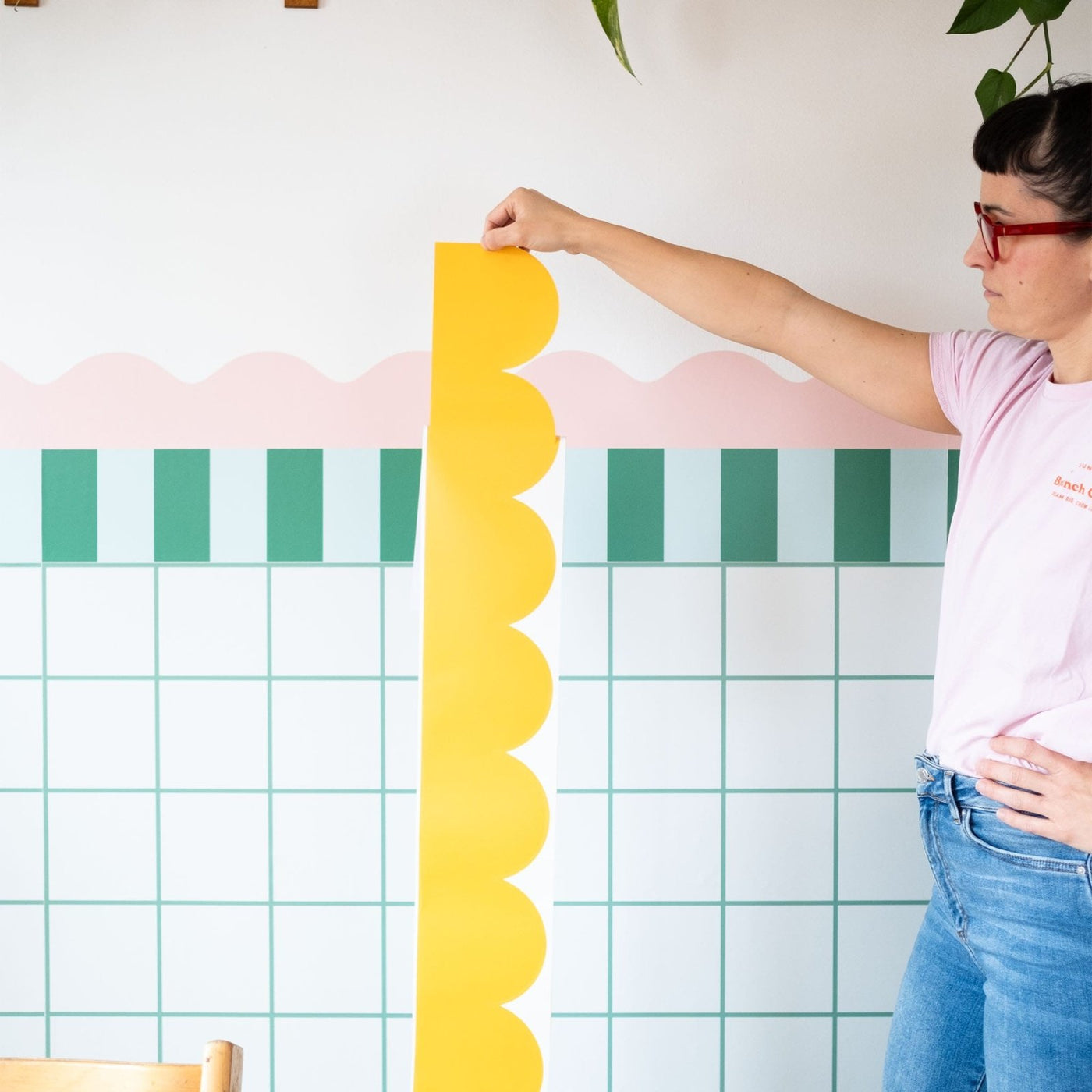 Bespoke Half Wall Wallpaper, mix and match to create your own wallpaper ...