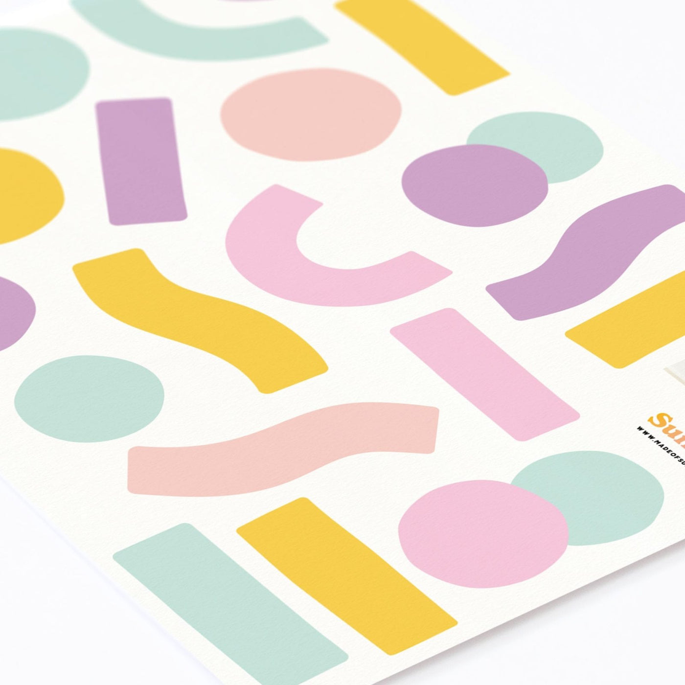 Confetti wall stickers, colourful wall decals for happy homes — Made of ...