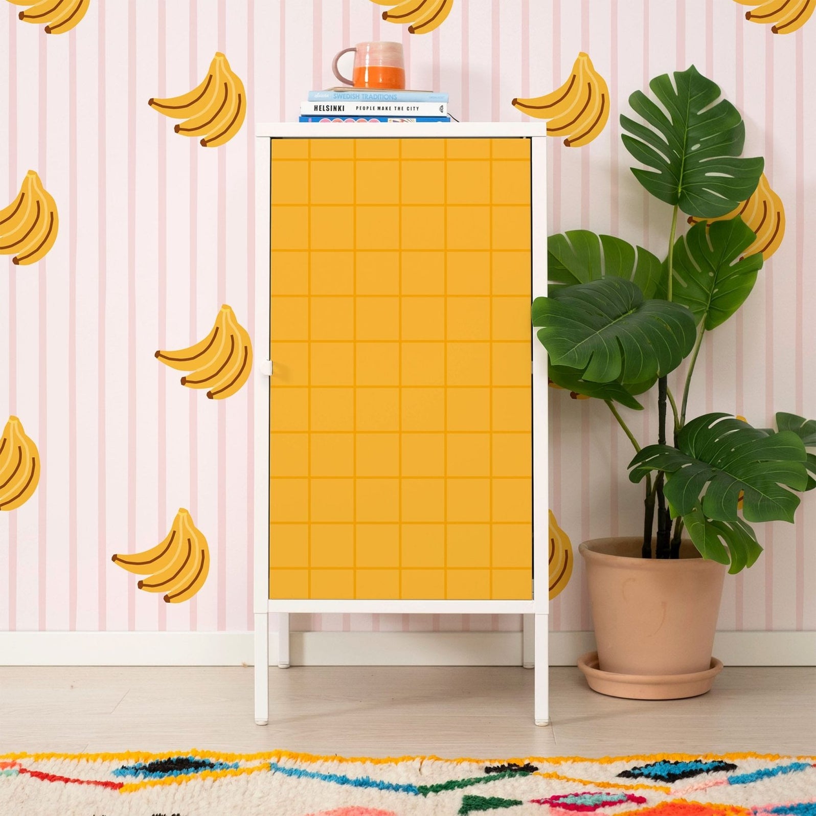 Grid Bespoke Wallpaper for Furniture DIY-projects — Made of Sundays