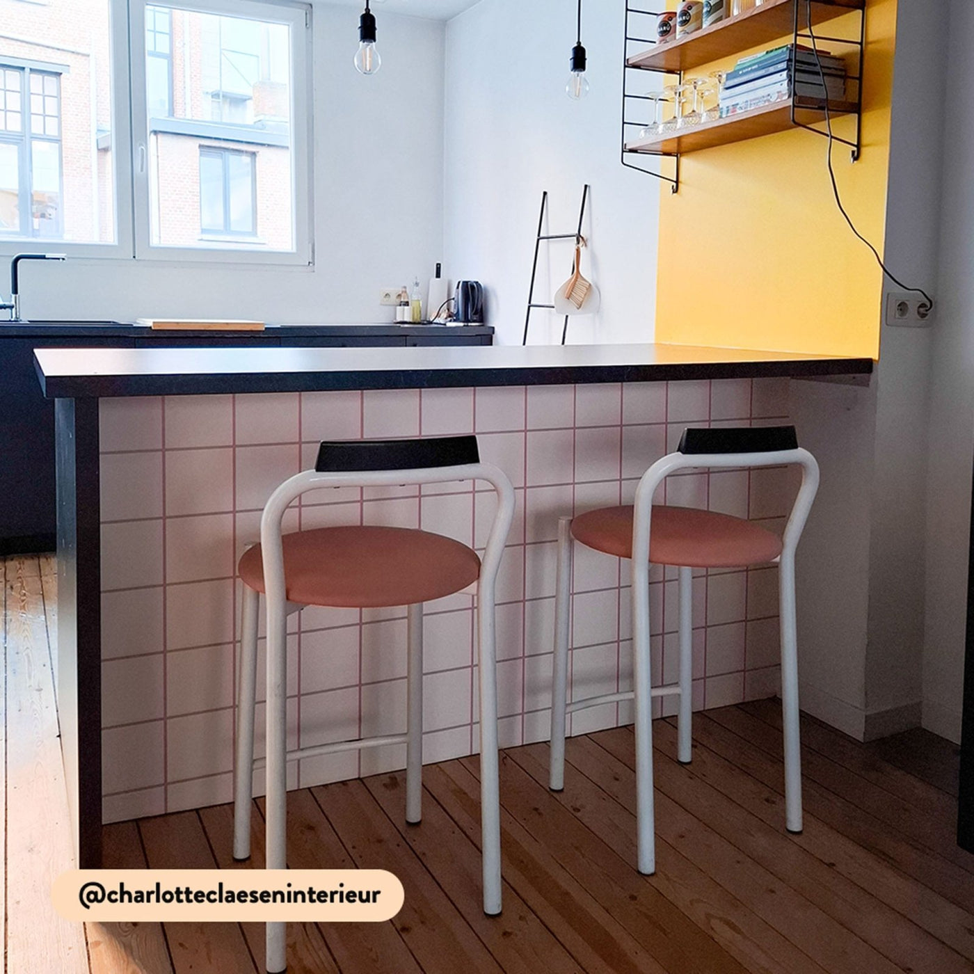 Bespoke Grid Peel & Stick Wallpaper, easy to install — Made of Sundays