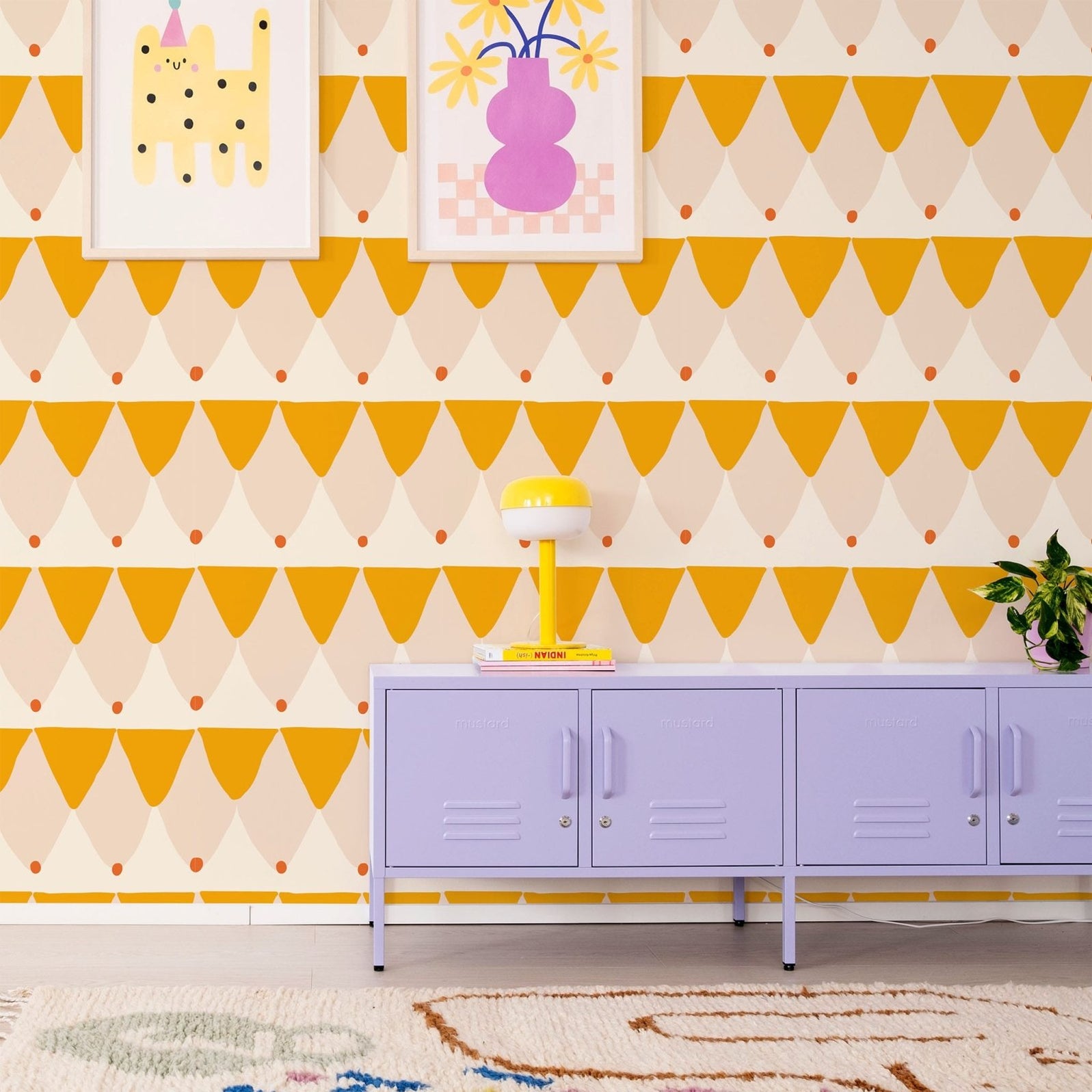 Peel & Stick Wallpaper, bespoke wallpaper for colorful homes — Made of ...
