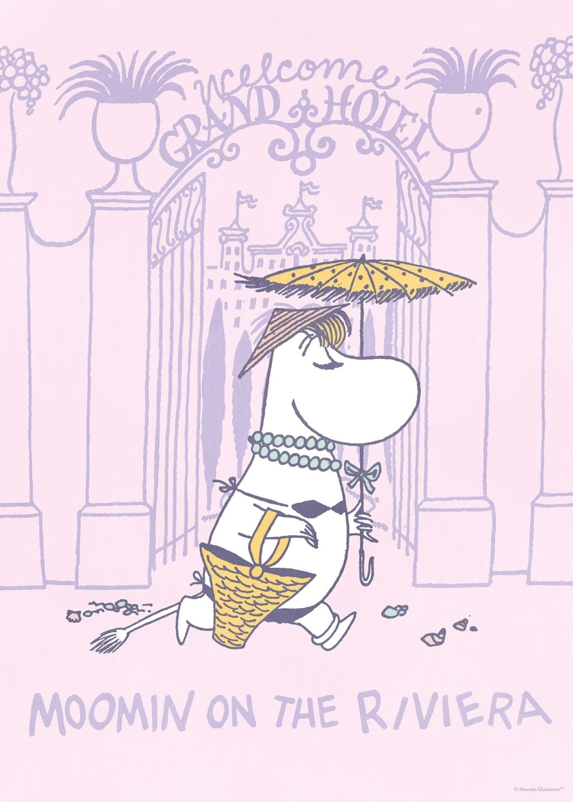 Moomin on the Riviera, Moomin Comics Poster — Made of Sundays