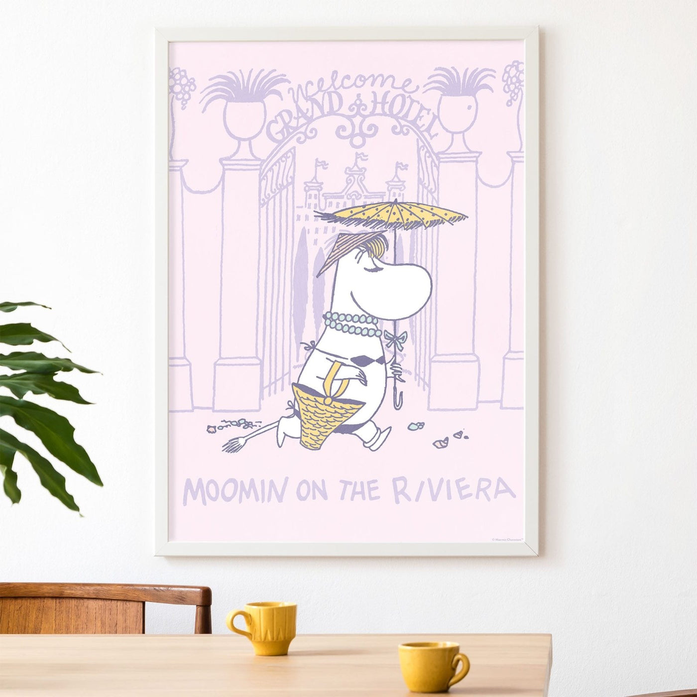 Moomin on the Riviera, Moomin Comics Poster — Made of Sundays