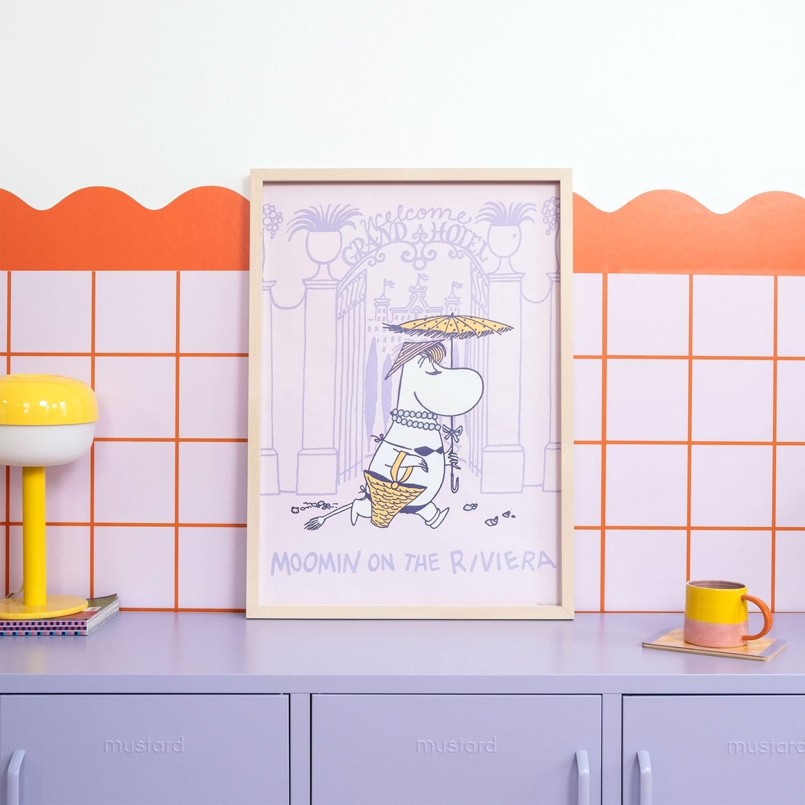 Moomin on the Riviera, Moomin Comics Poster — Made of Sundays