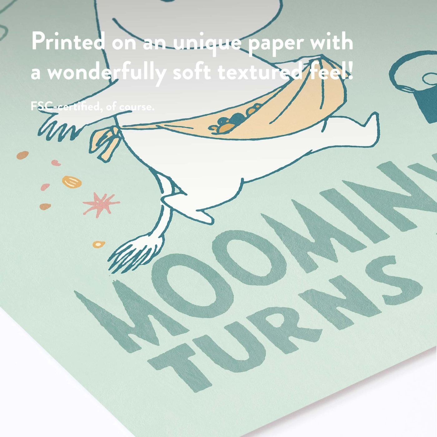 Moominvalley turns Jungle, Moomin Comics Poster — Made of Sundays