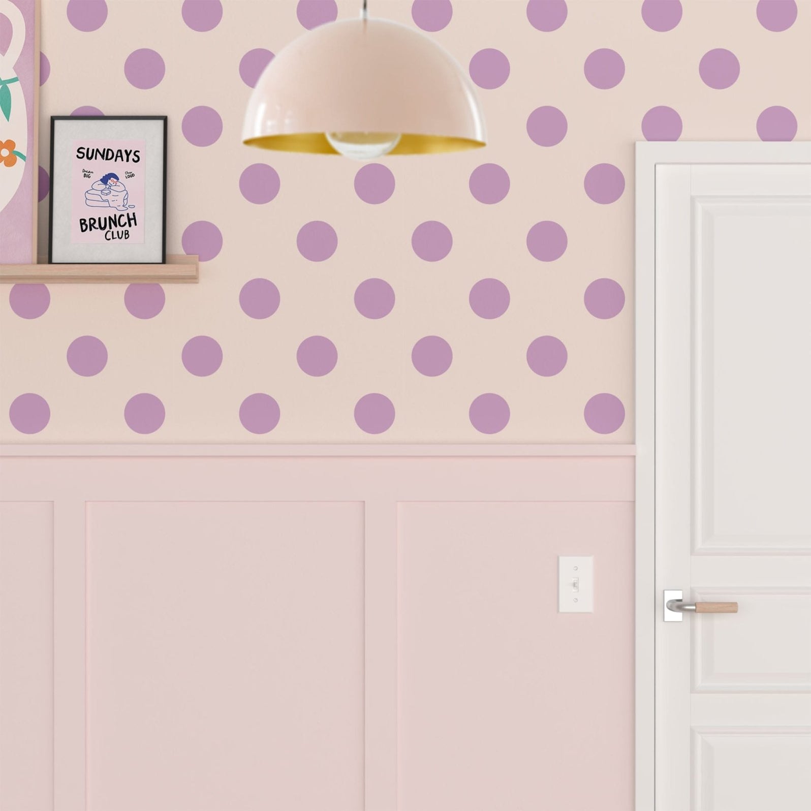 Bespoke Striped Wallpaper, create your own peel and stick wallpaper ...