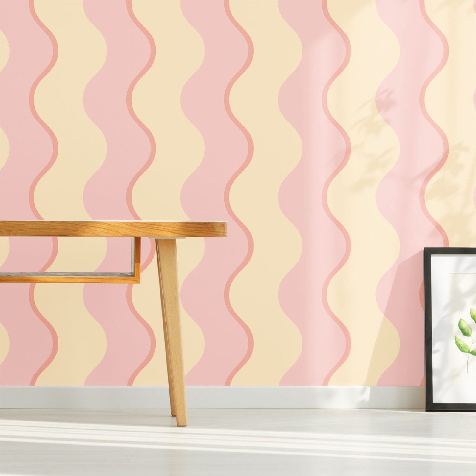 Bespoke Udon Wiggle Peel & Stick Wallpaper, easy to install — Made of ...