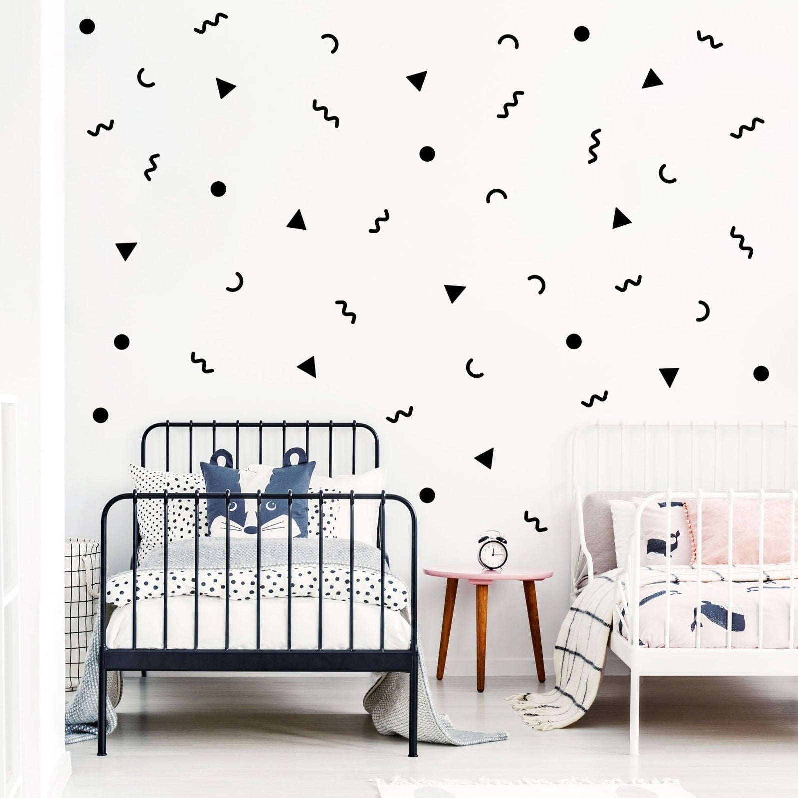 Colorful Shape Wall Stickers, plastic-free and easy to install — Made ...