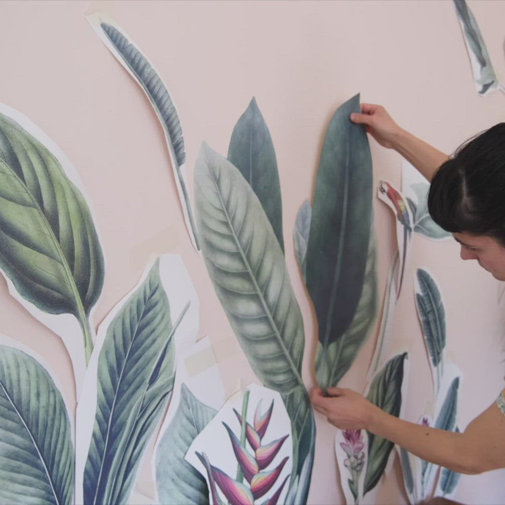 Plastic Free Wall Stickers for bedrooms and living spaces — Made of Sundays