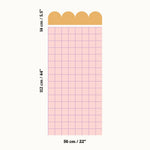 Bespoke Grid Peel & Stick Wallpaper, easy to install — Made of Sundays