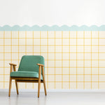Bespoke Grid Peel & Stick Wallpaper, easy to install — Made of Sundays