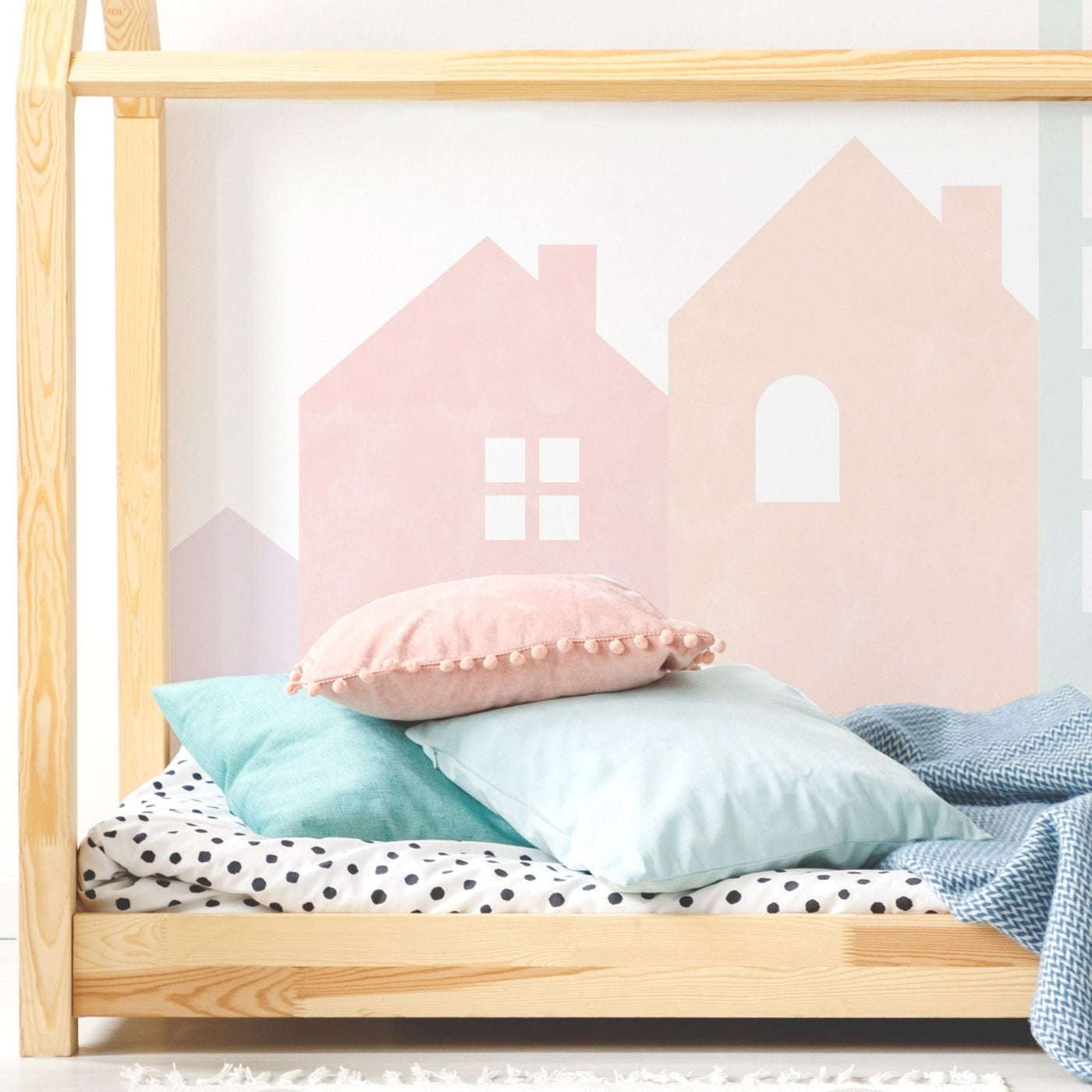 Peel and stick city wall stickers, big city vibes effortlessly easy ...