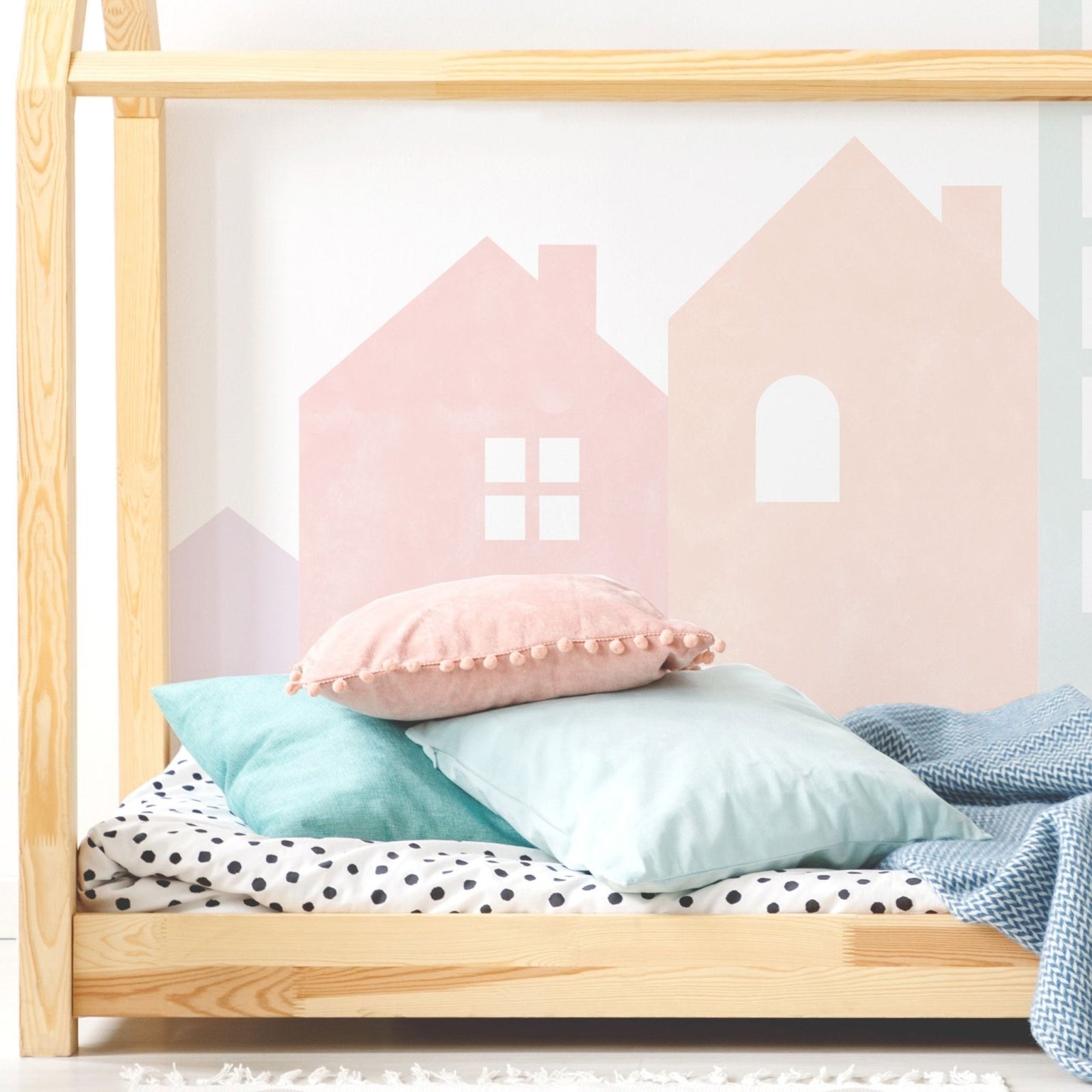 Peel and stick city wall stickers, big city vibes effortlessly easy ...