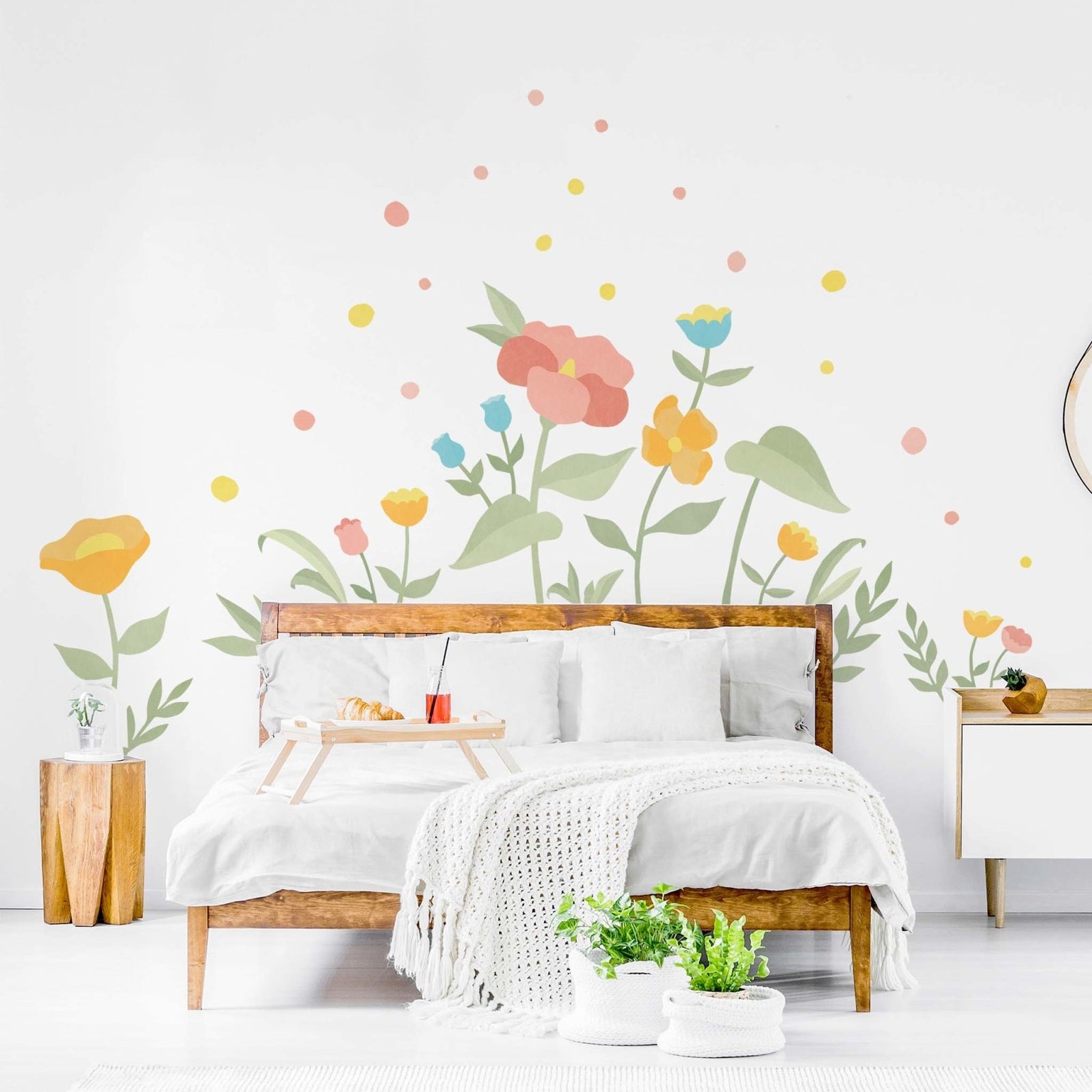 Big Floral Wall Stickers, plastic-free and awesome — Made of Sundays