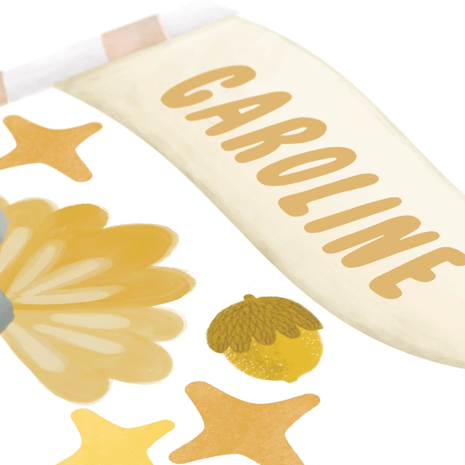 The cutest personalised crocodile wall sticker for kids rooms — Made of ...