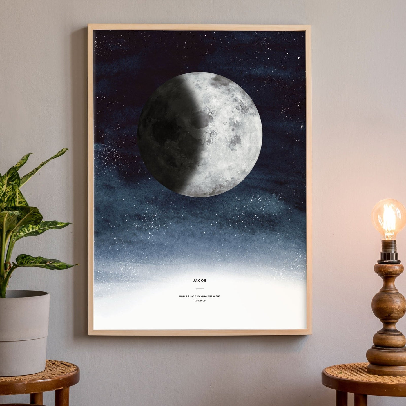 My Lunar Phase poster, celebrate important moments in your life — Made ...