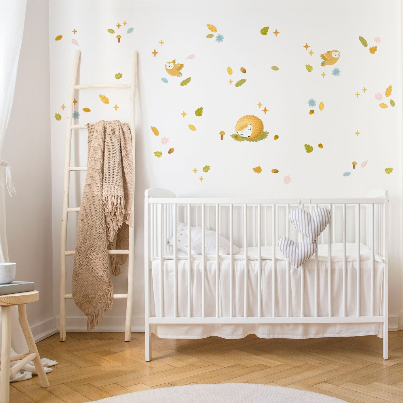 Cute woodland forest animals wall decals for kids rooms and nurseries ...