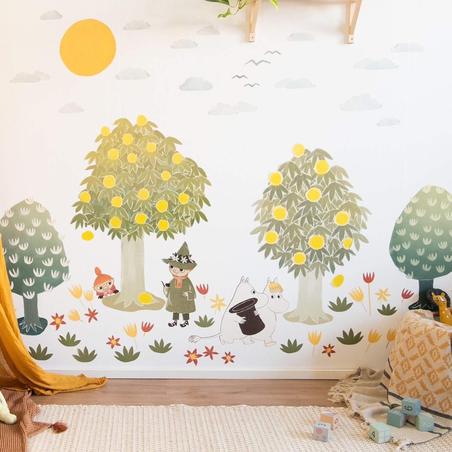 Moomin Wall Stickers and Posters, plastic-free and easy to install ...