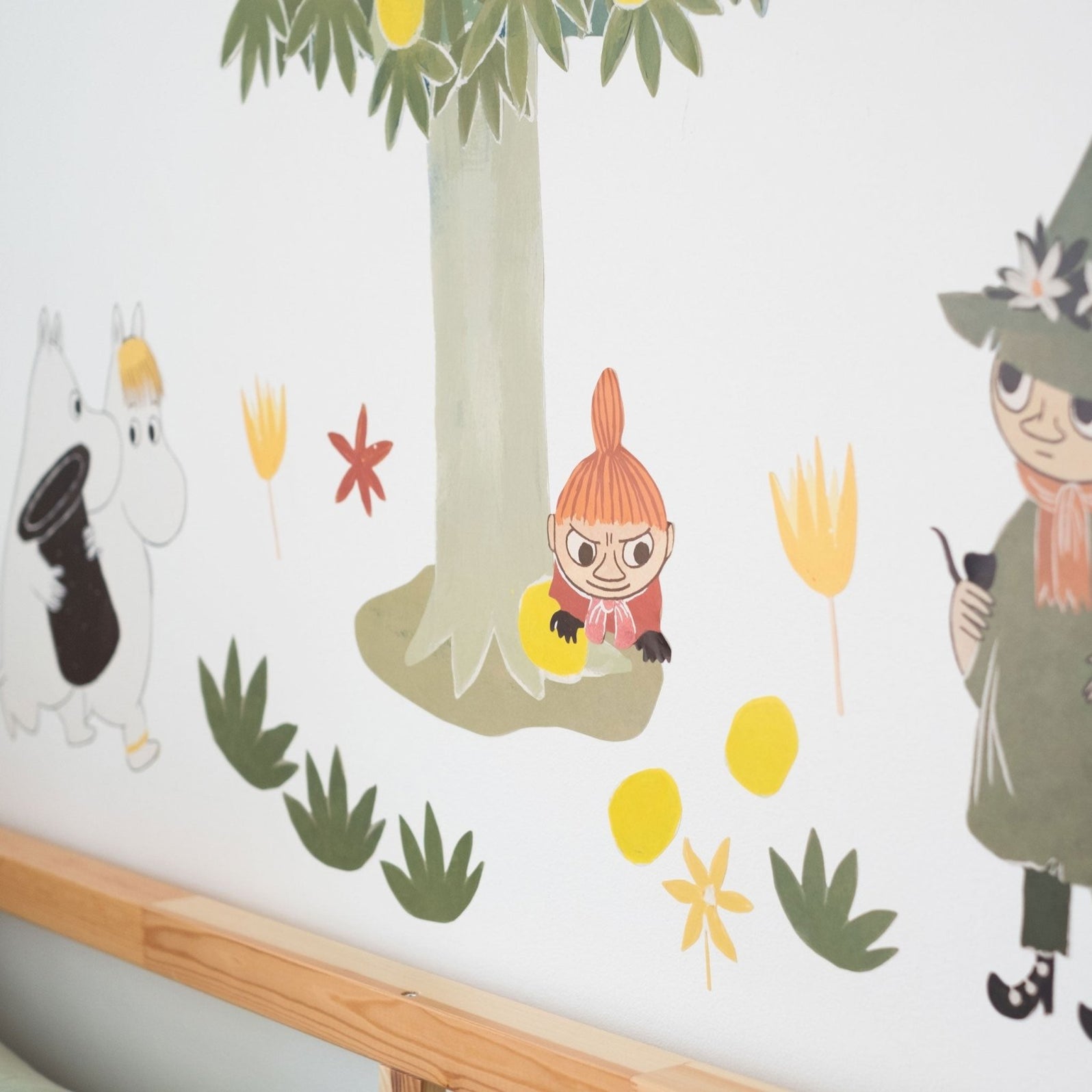 Moomin Forest Wall Stickers, Moomin decals for kids rooms — Made of Sundays