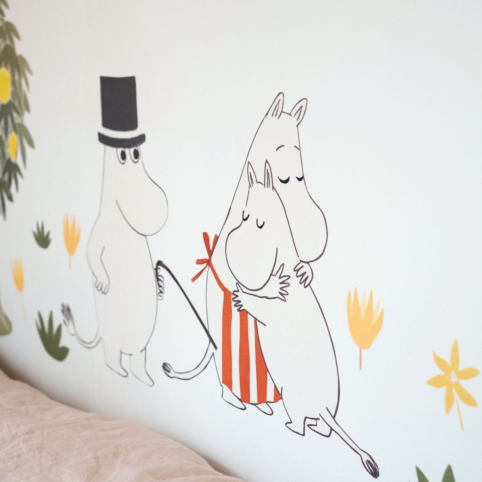 Moomin House Wall Stickers, Moomin decals for kids rooms — Made of Sundays