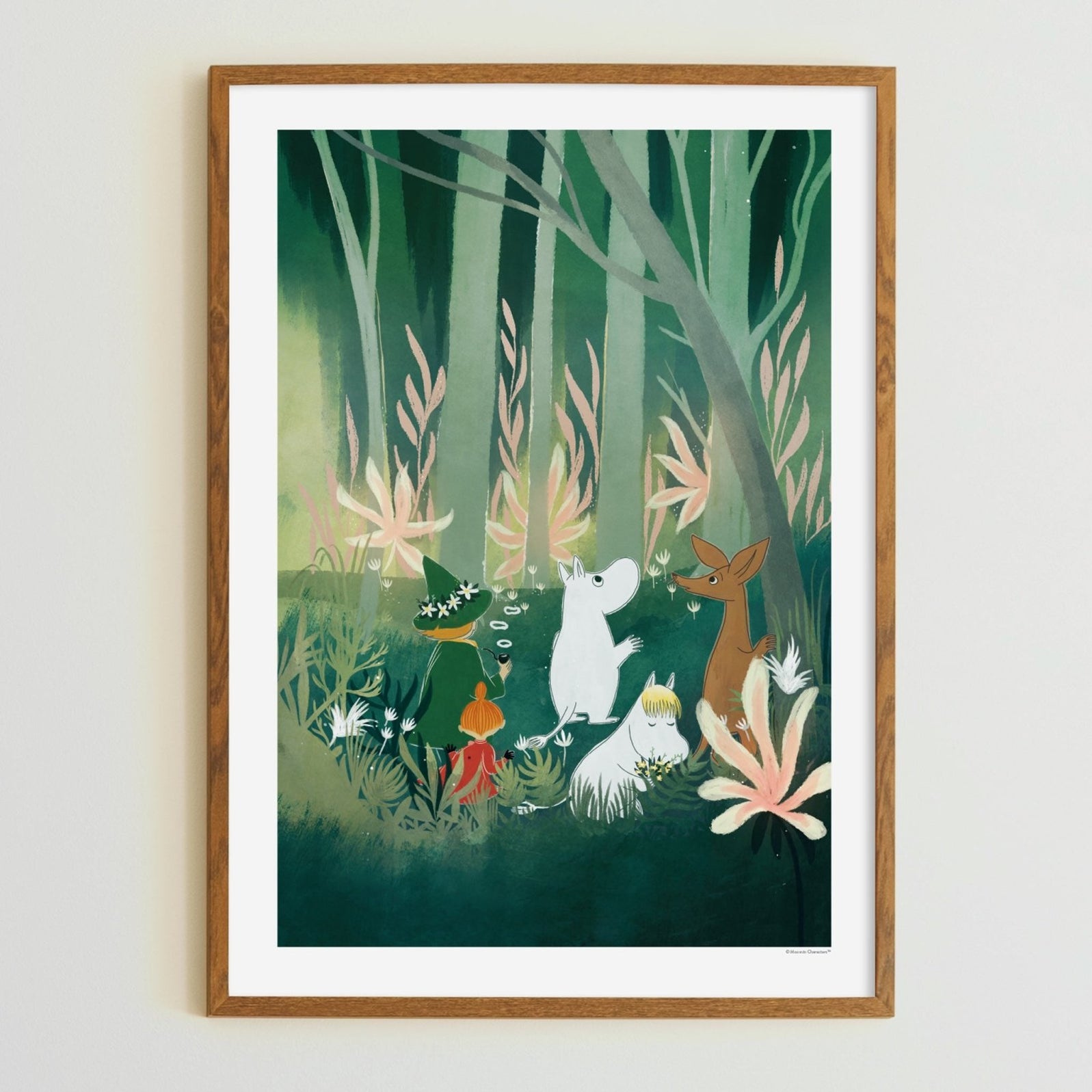 Moomin Wall Stickers and Posters, plastic-free and easy to install ...
