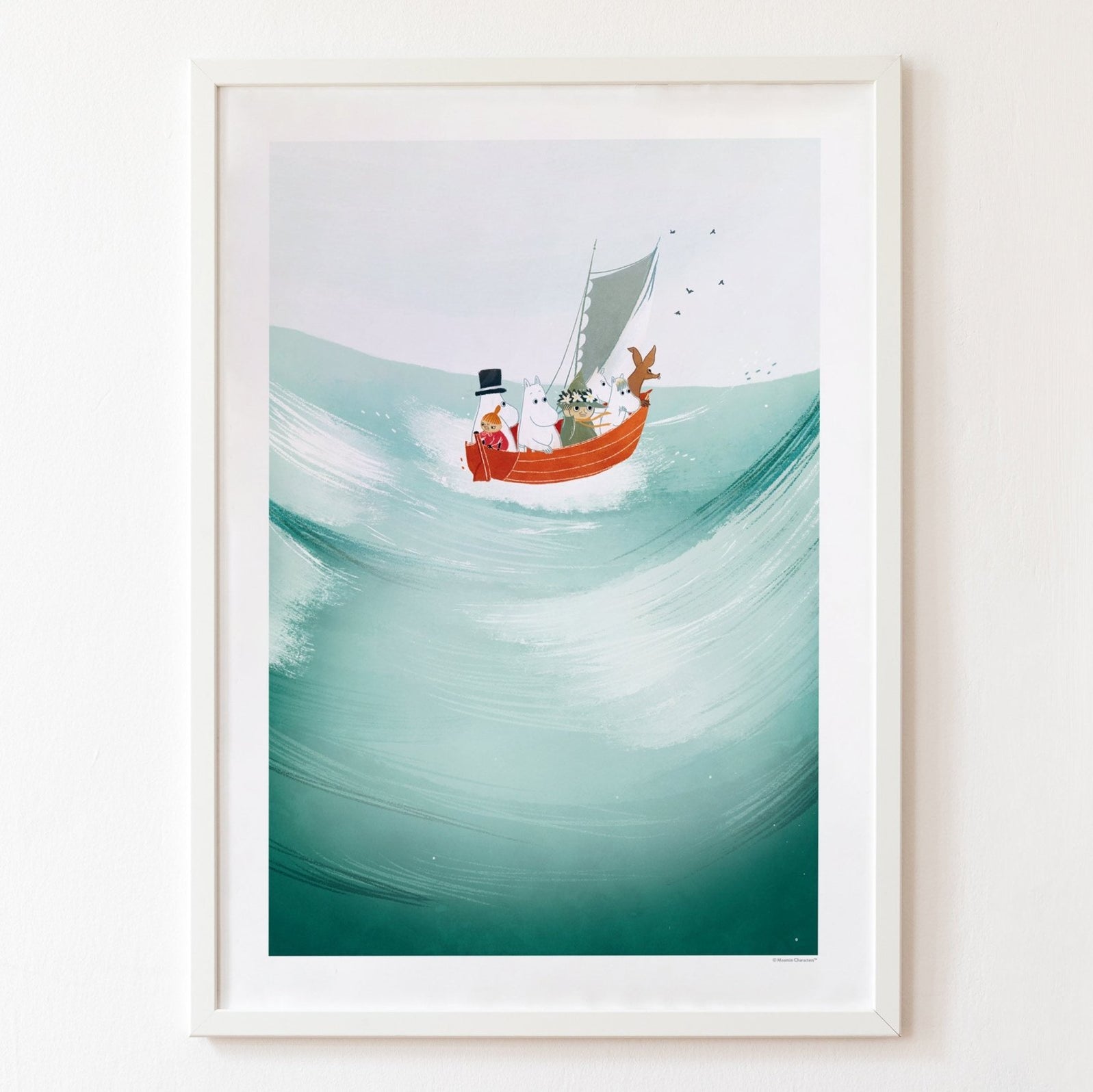 Moomin Wall Stickers and Posters, plastic-free and easy to install ...