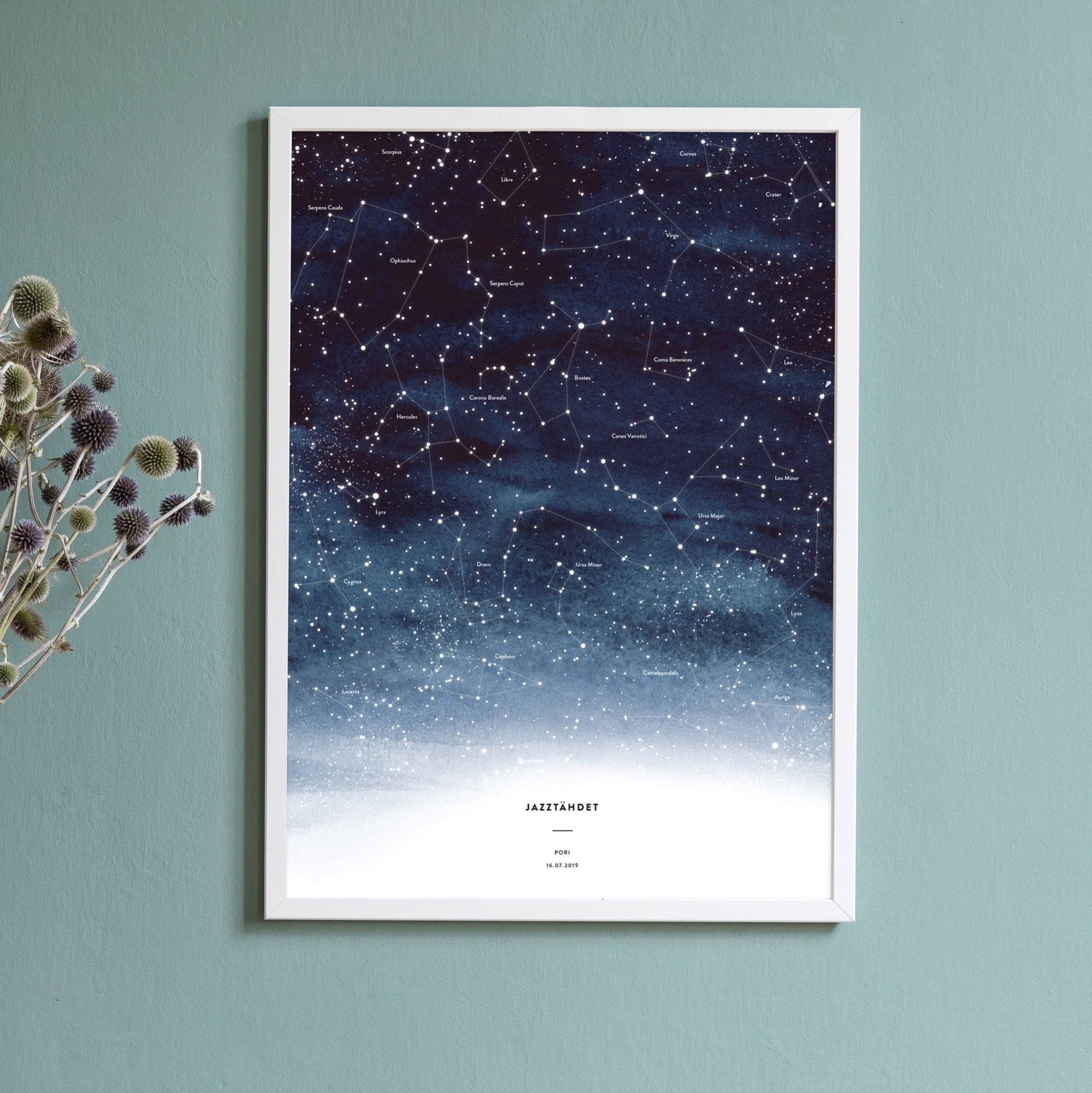 Personalised Star Map Posters — Made of Sundays