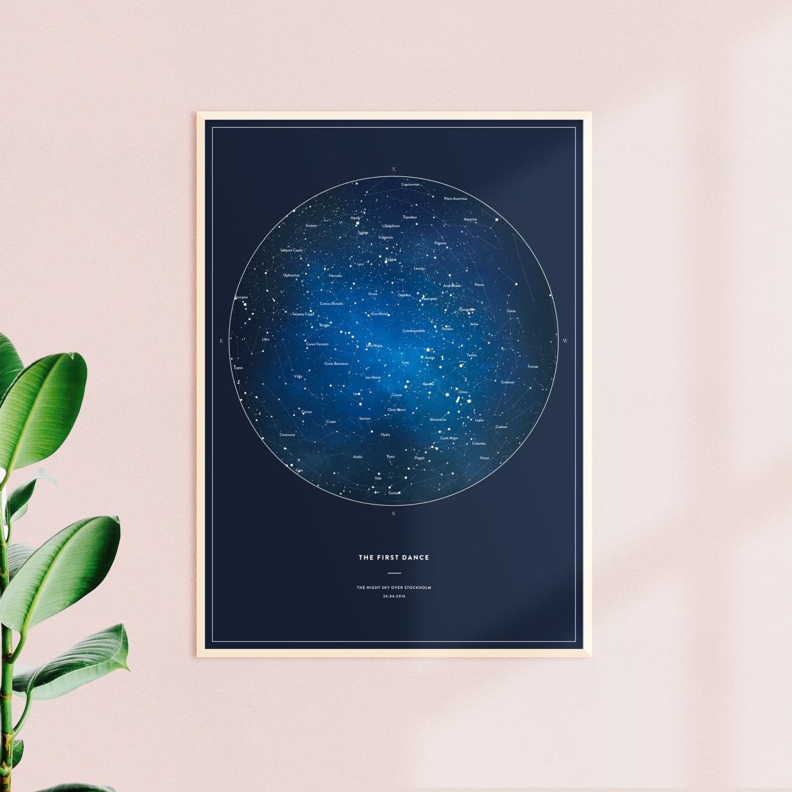 Personalised Star Map Posters — Made of Sundays