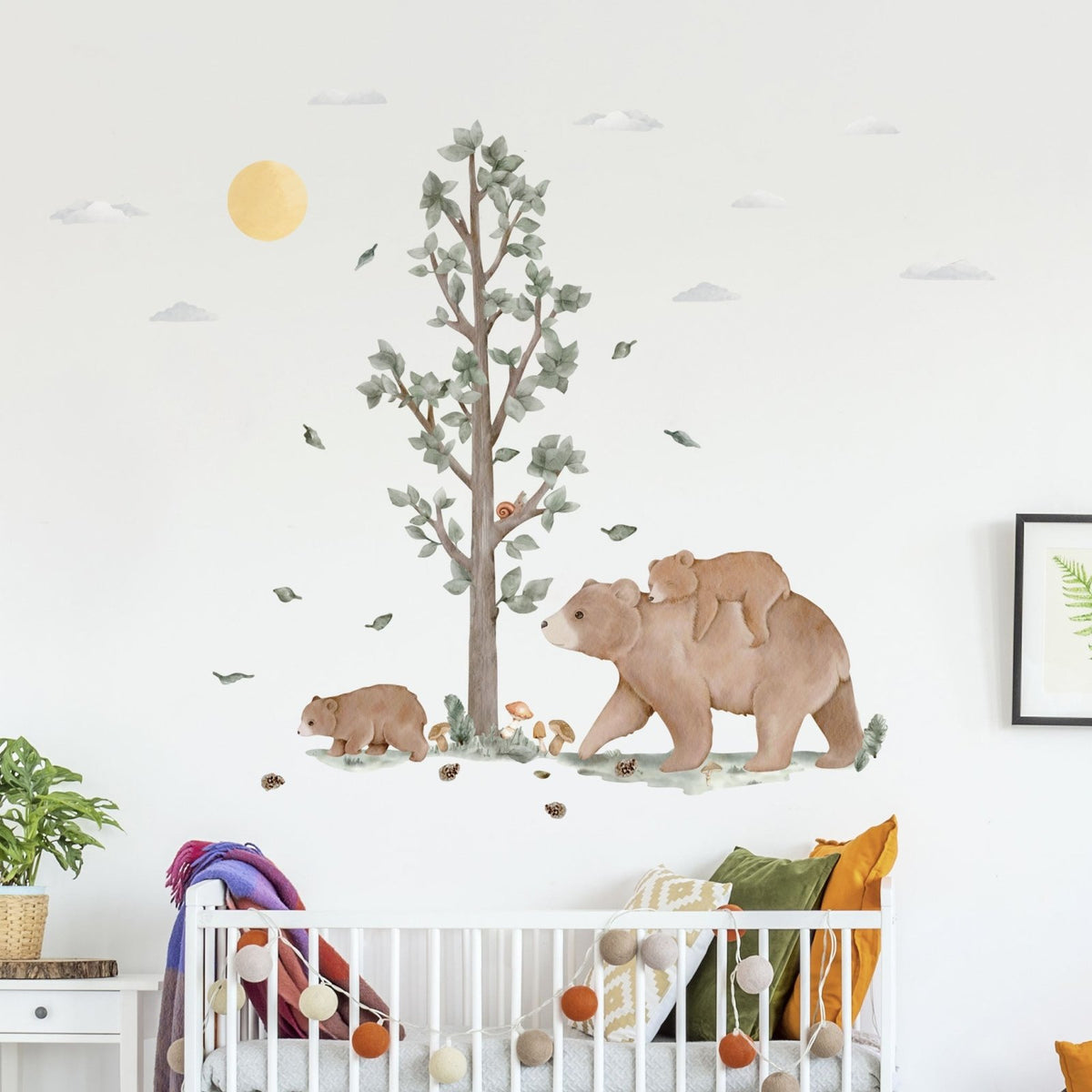 Peel & Stick Bear Family Wall Stickers: Easy, Fun & Cute! — Made of Sundays