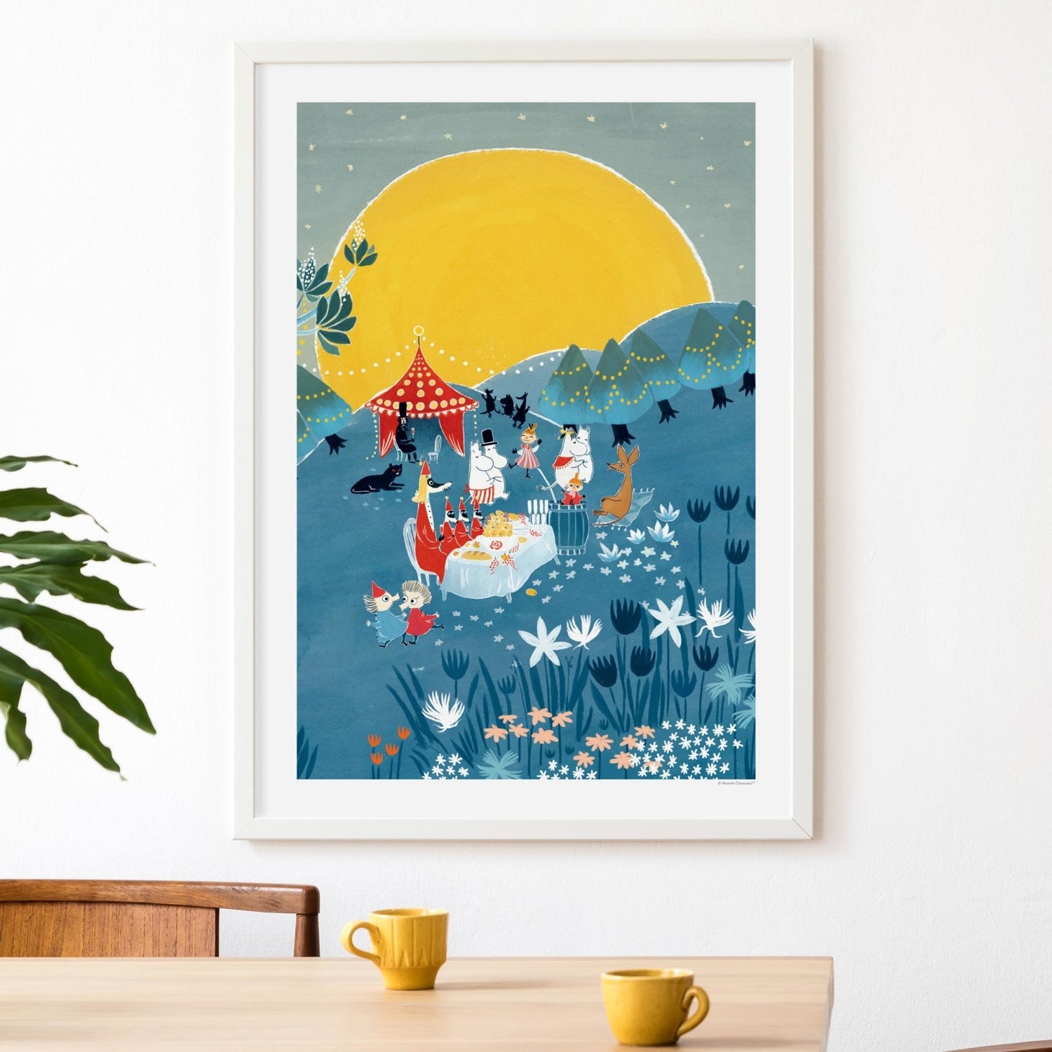 Moomin Wall Stickers and Posters, plastic-free and easy to install ...