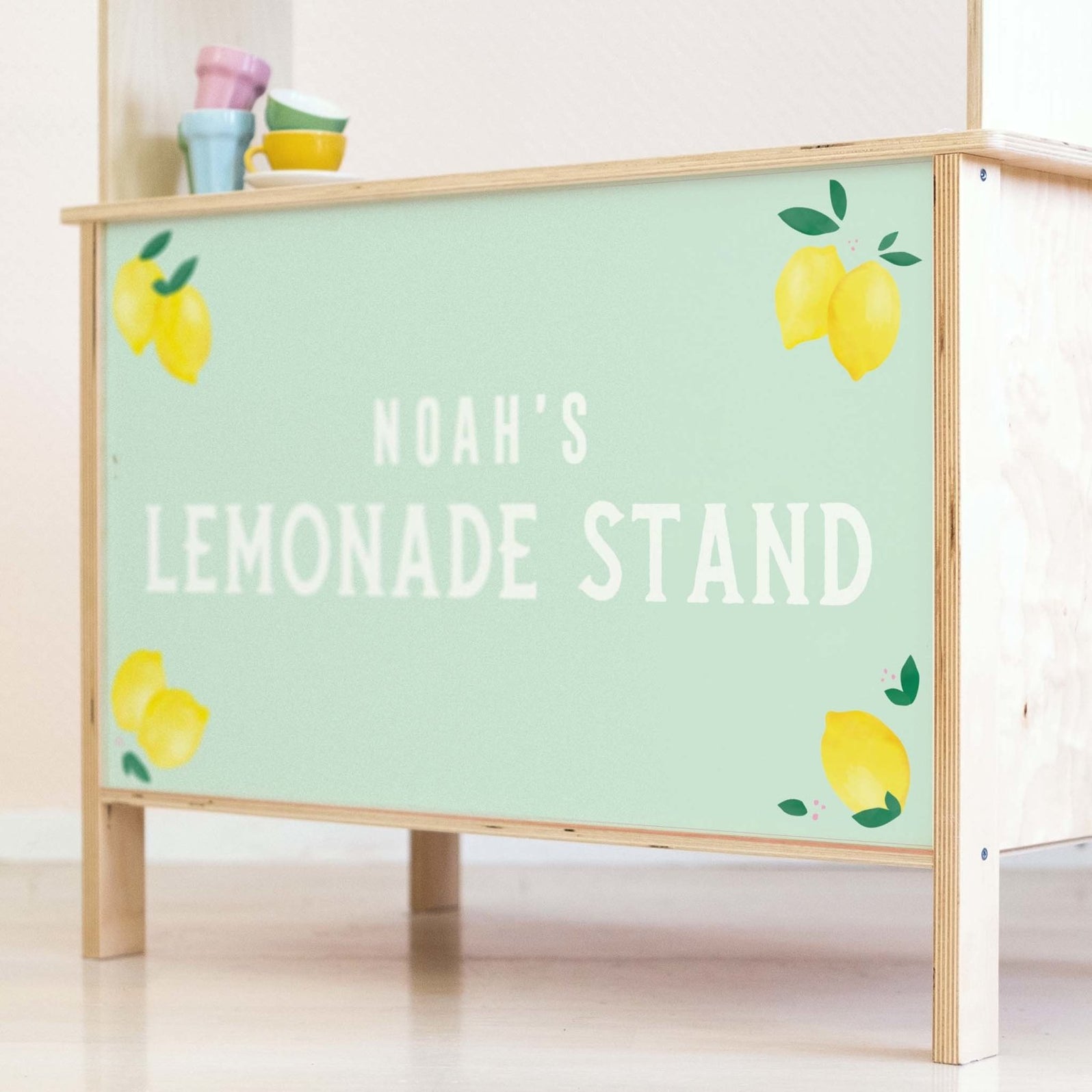 Lemonade Stand decals for the Ikea Duktig Play Kitchen hack — Made of ...