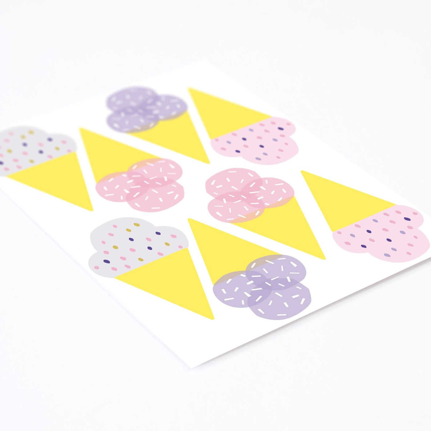 Pop Gelato Stickers for walls, Cute interior decor — Made of Sundays