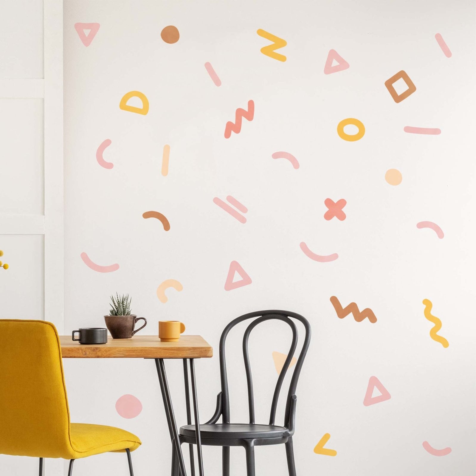 Wall Stickers in Abstract Shapes — Made of Sundays