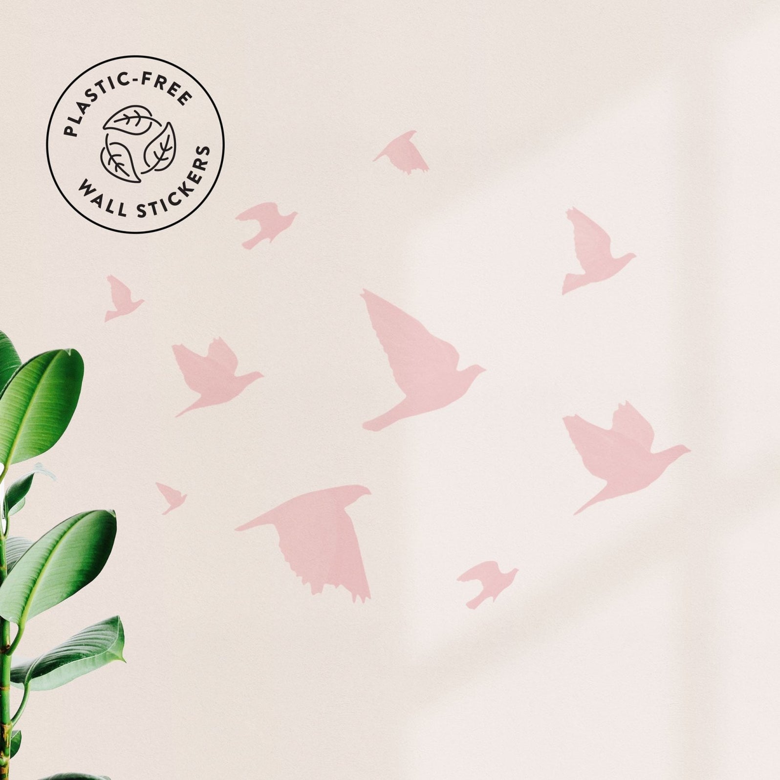 Beautiful Watercolor Bird wall decals for kids rooms and living spaces ...