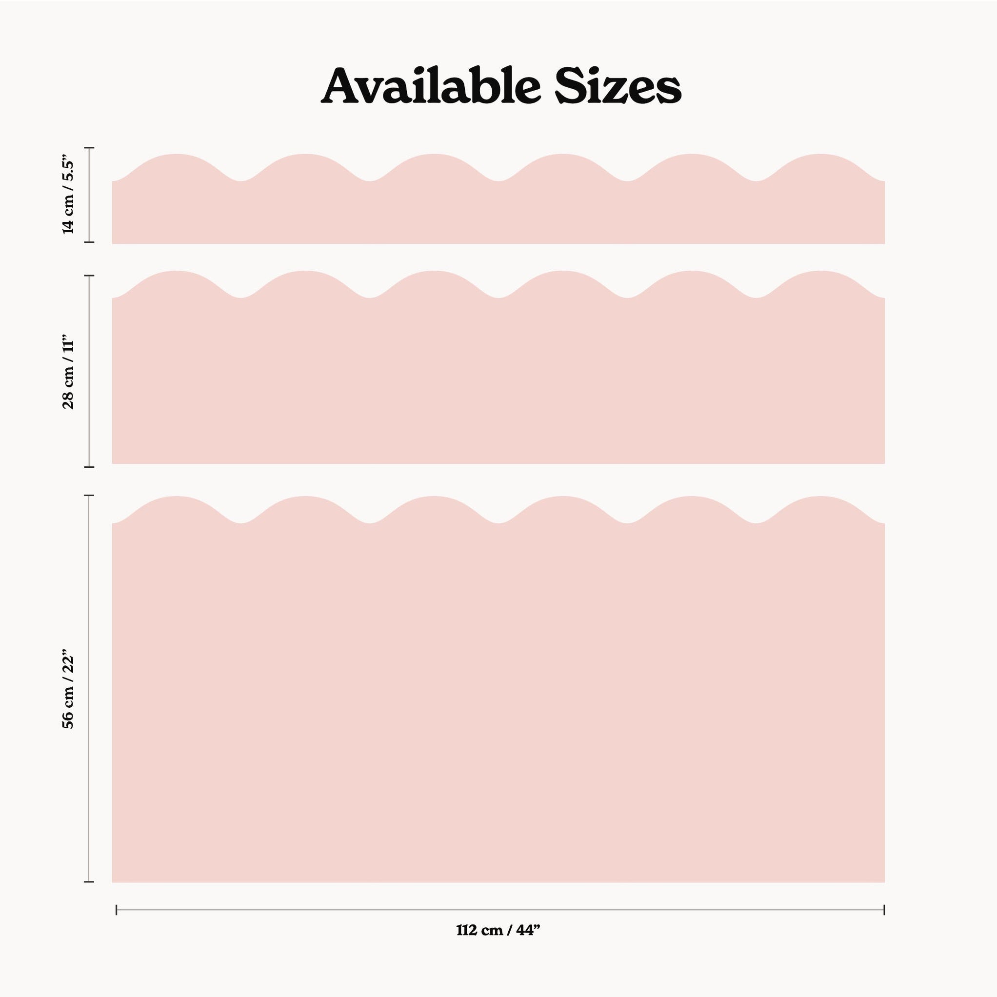 Wave Borders, Peel and Stick Wallpaper Borders for easy diy decor ...